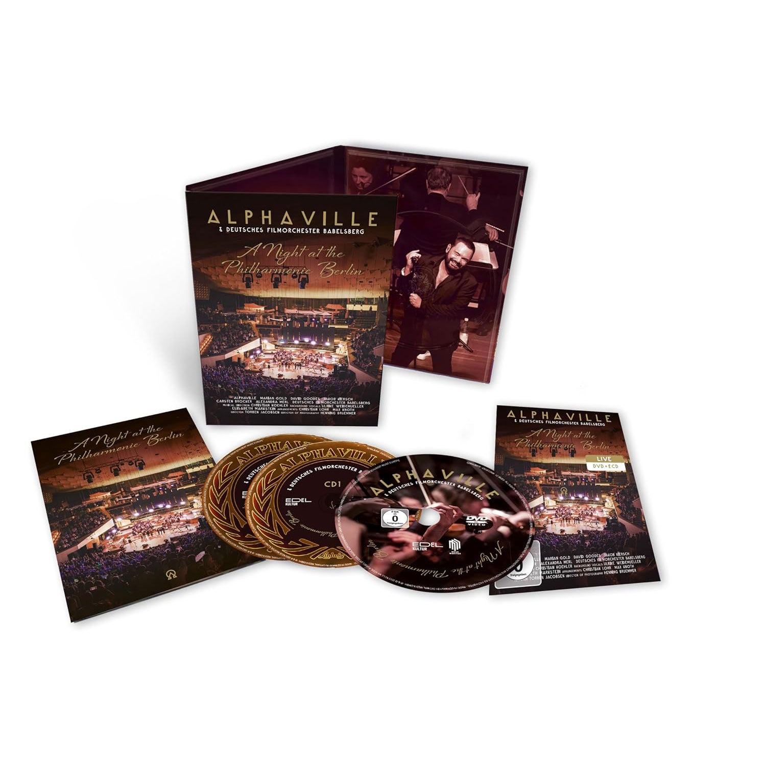 Alphaville: A Night at the Philharmonie Berlin DVD + 2 CD Edition ...